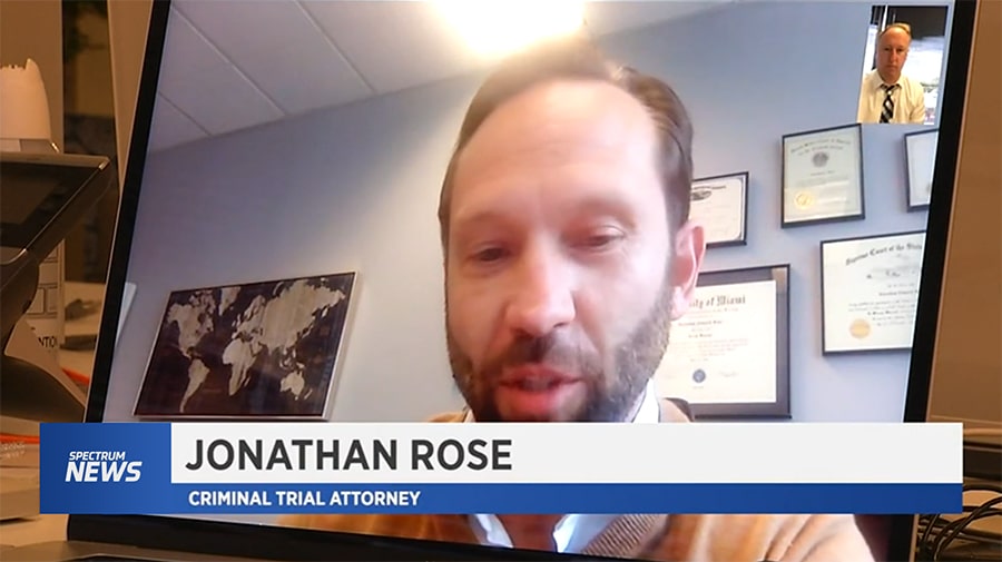 Jonathan Rose in Spectrum News Virtual Conference Regarding DeSantis ...