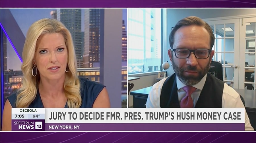 Attorney Jonathan Rose Discusses Trump Hush Money Trial with Spectrum ...